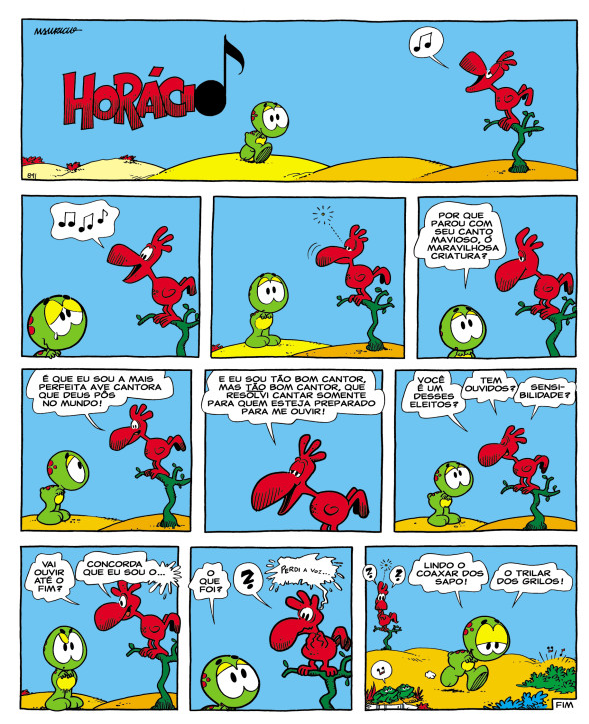 Blog do XANDRO: HQs : Horácio 120 - Mauricio de Sousa!