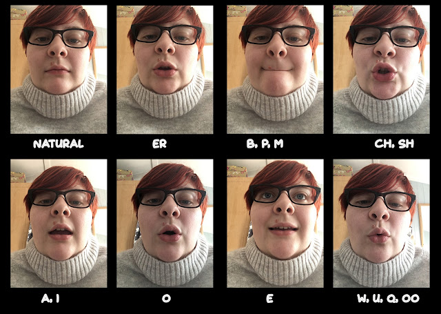 Major - Facial Rigging Part 1, mouth expressions and phoneme reference ...