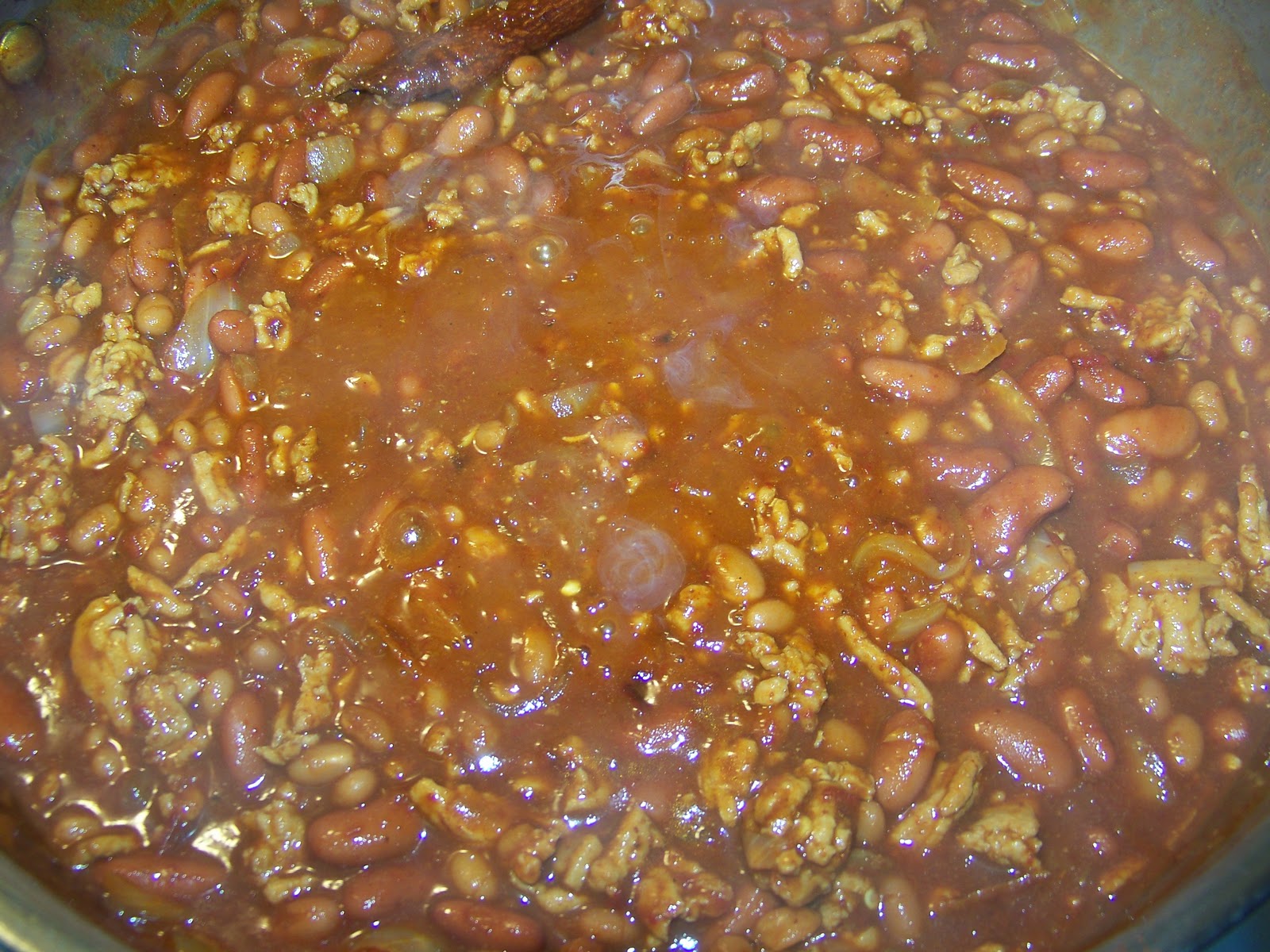 Kitchen Simmer: Chili Diablo with Avocado Cream