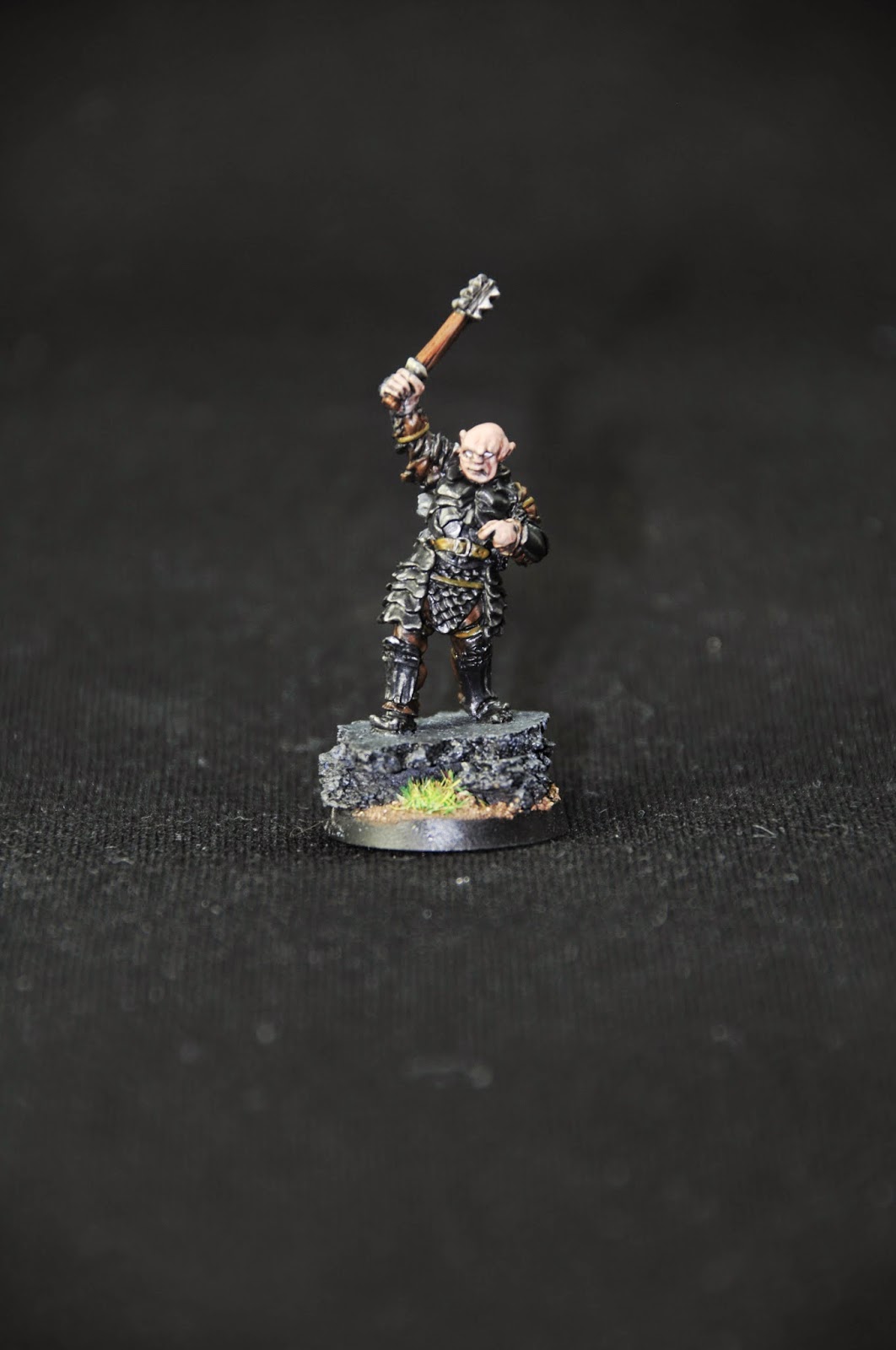 Death Knight Painting: Lord of the Rings Orc Captain