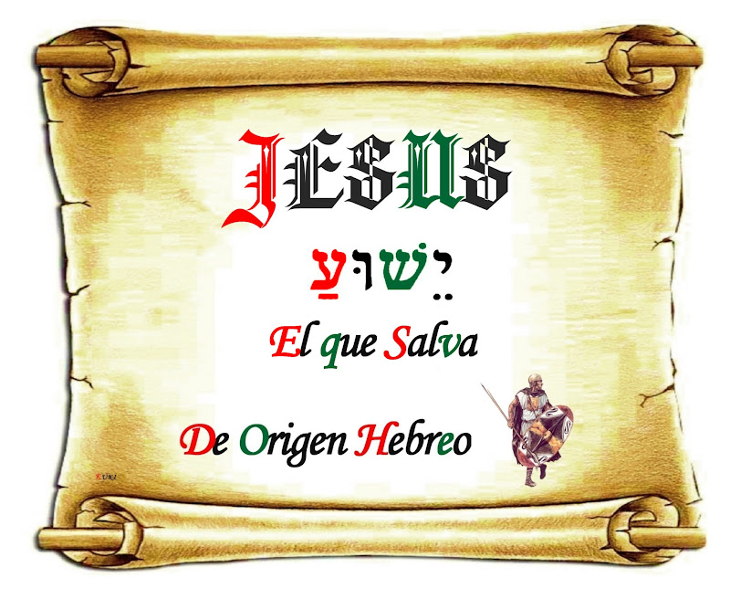 El origen de los nombres: Jesus