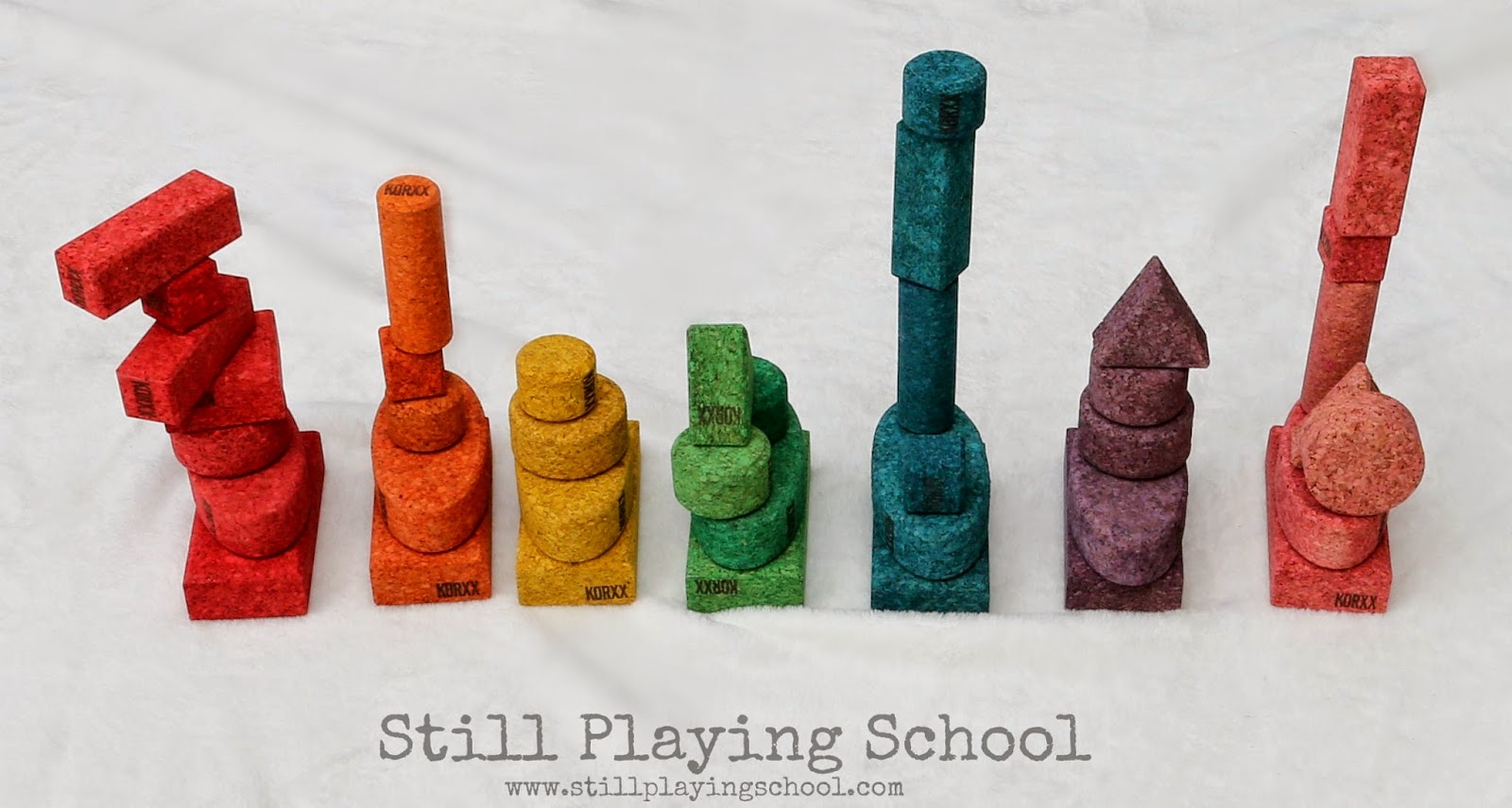 Math with KORXX: Sorting Cork Blocks by Attributes | Still Playing School