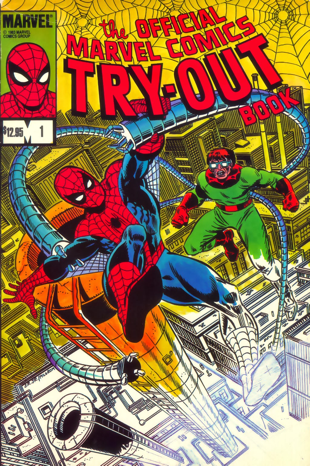 Marvel Comics of the 1980s: 1983 - The Official Marvel Comics Try-Out Book