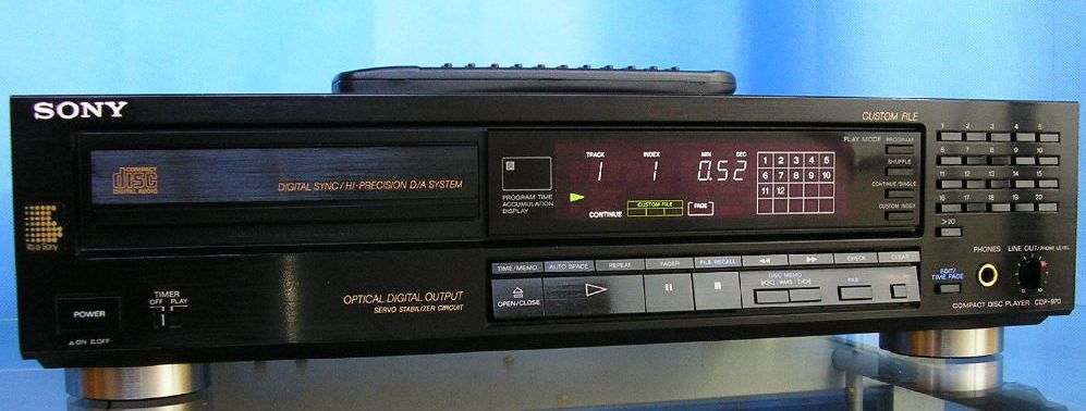 Sony CDP-970 - CD Player | AudioBaza