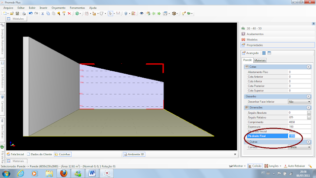 Design & Projetos: Paredes inclinadas no Promob