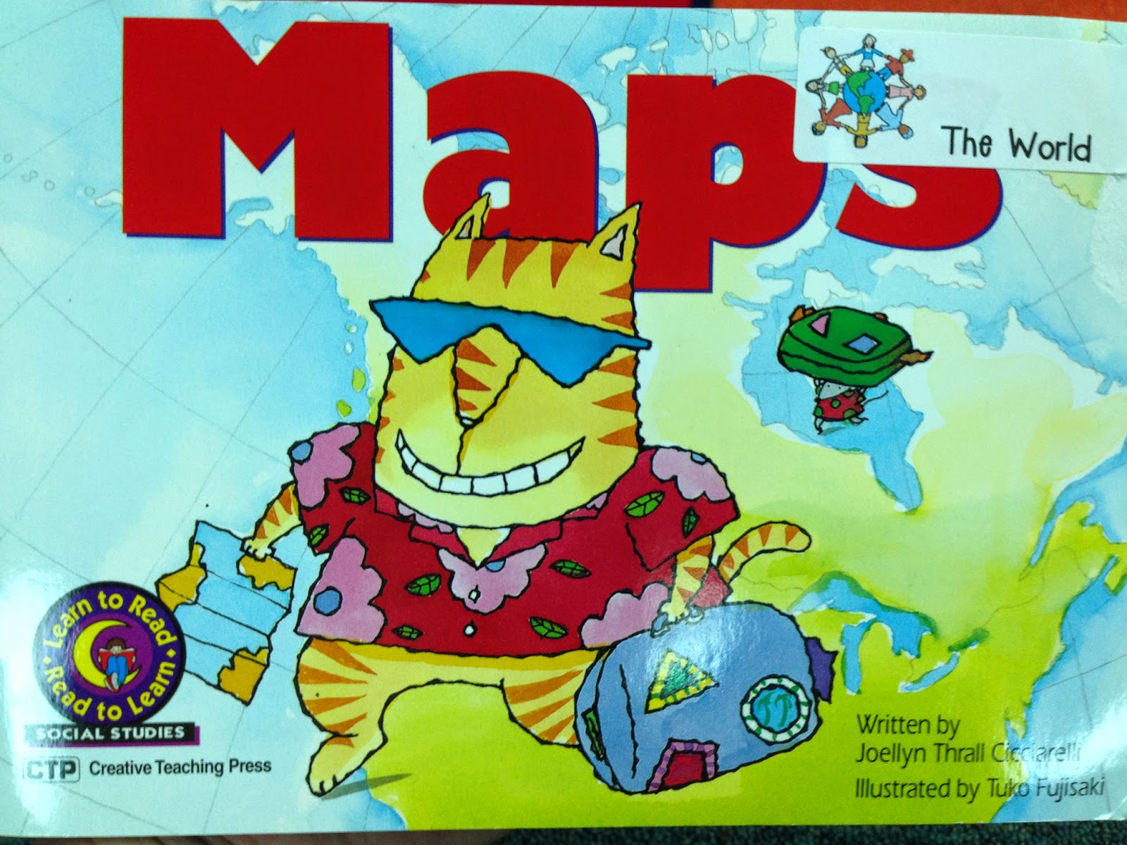 The Adventures of a K/1 Teacher: Marvelous Maps!