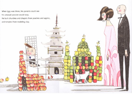 Iggy Peck, Architect written by Andrea Beaty, illustrated by David Roberts