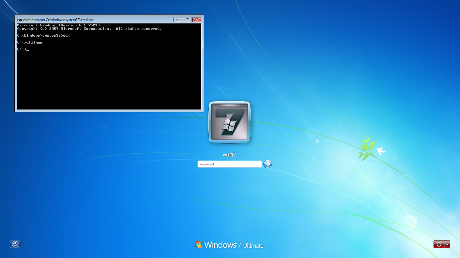 Change Any User Password at Windows Log in Screen - Get All You Want