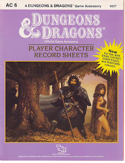 Quag Keep: AC6 - Player Character Record Sheets, Animate Flame