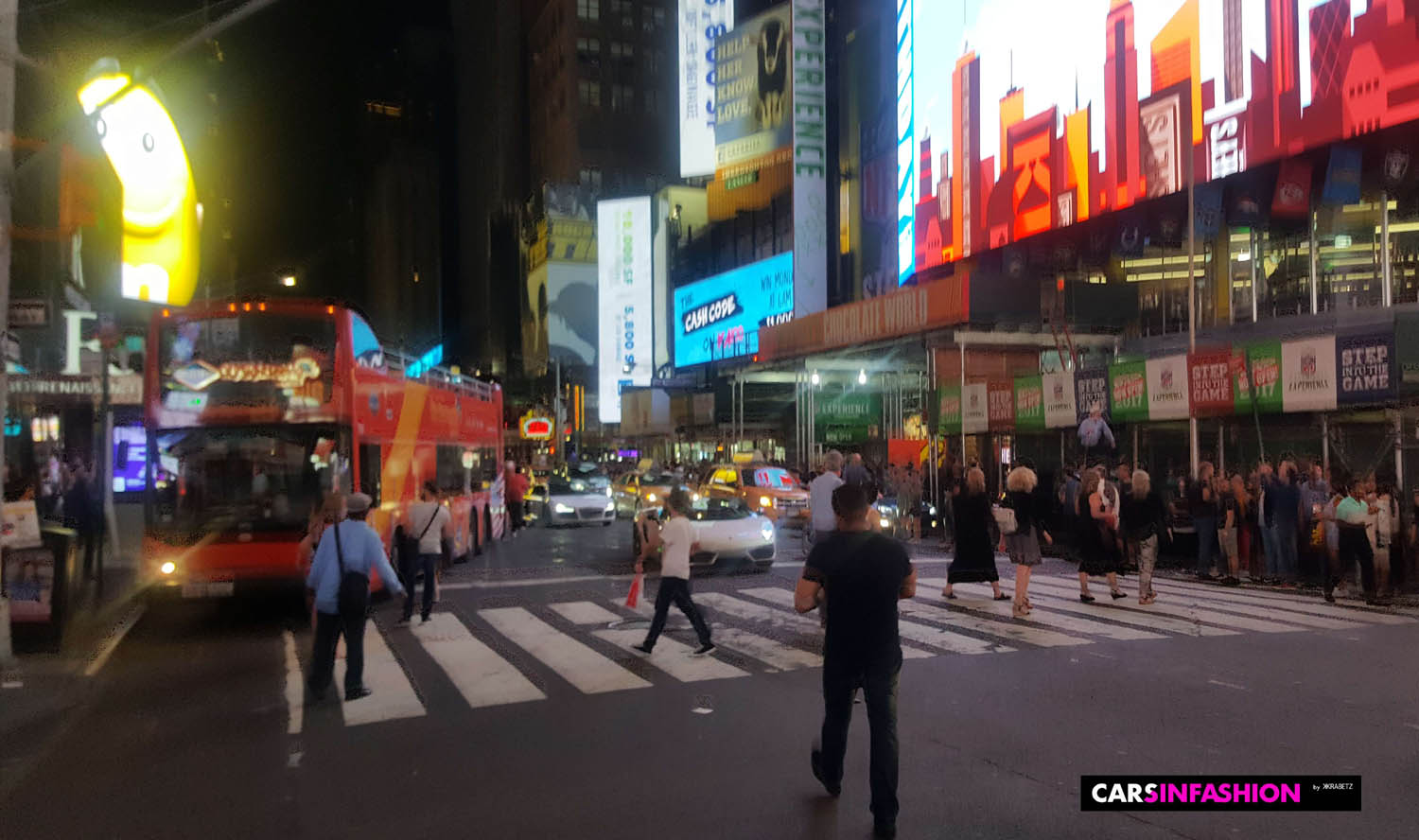 CarsINFashion Magazin: Corsa America Rally shut down the Times Square!