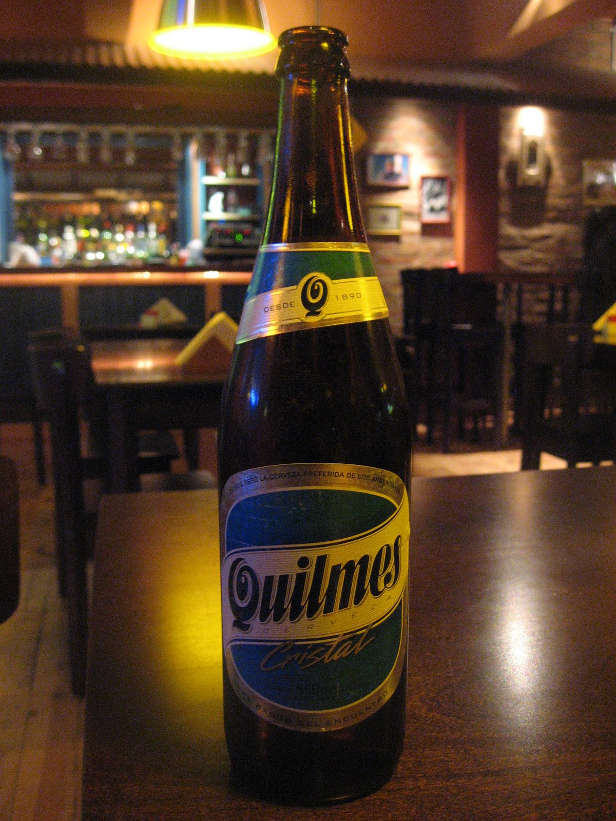 Reed About Beer: Puerto Madryn, Southern Right Wales & Mate (Quilmes ...