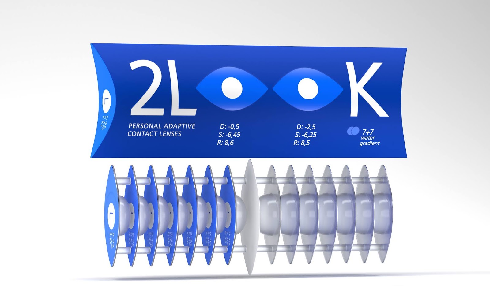 2LOOK: personal adaptive contact lenses – Packaging Of The World