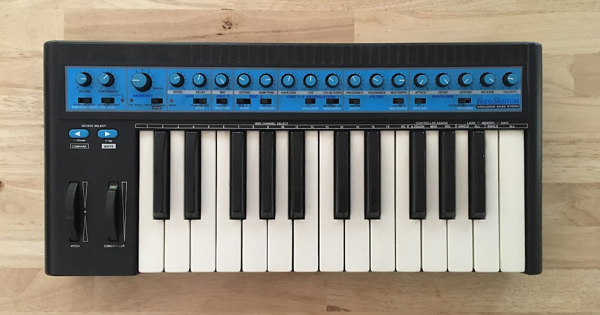 MATRIXSYNTH: Original Novation Bass Station SN 0003115