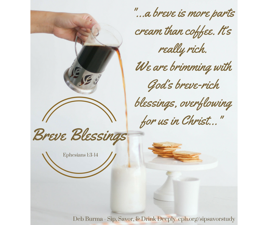 Fragrant Offerings: The Savior’s Grace Place Menu: Breve Blessings