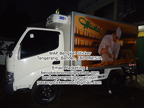 Pasang Stiker Mobil Jakarta: Sticker Branding Mobil Box