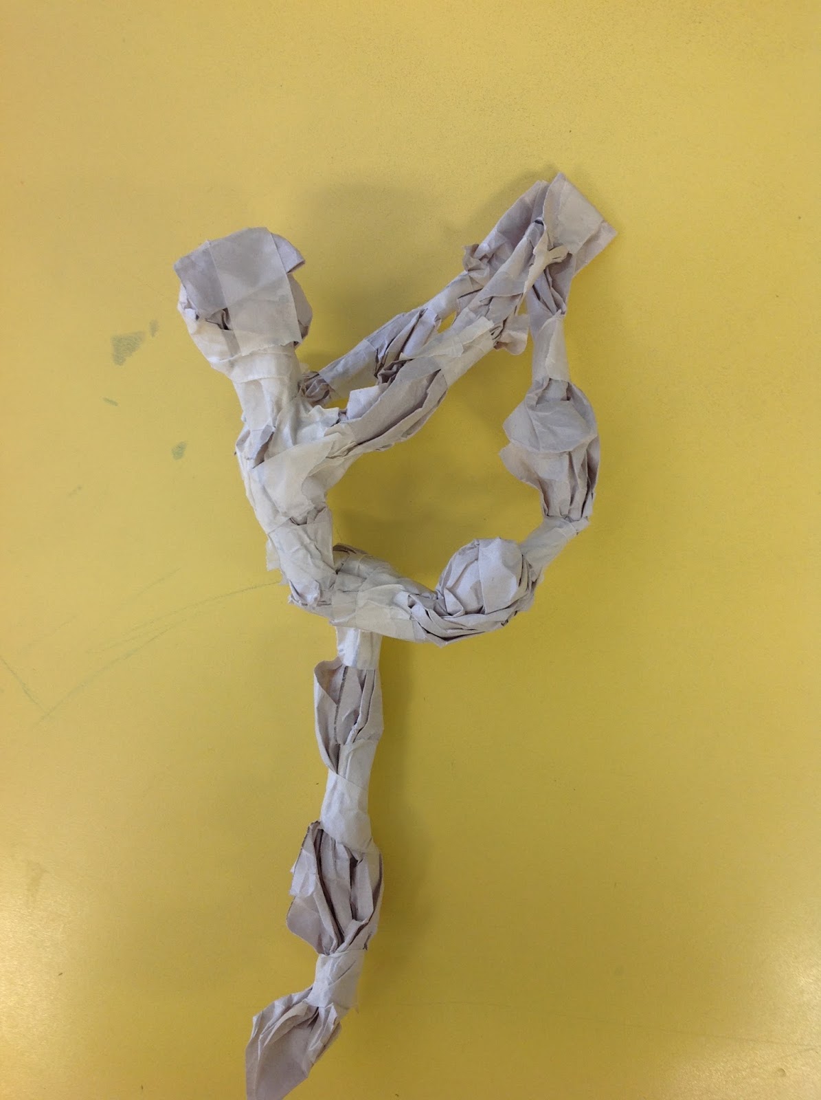 Paper Figures Art Lesson