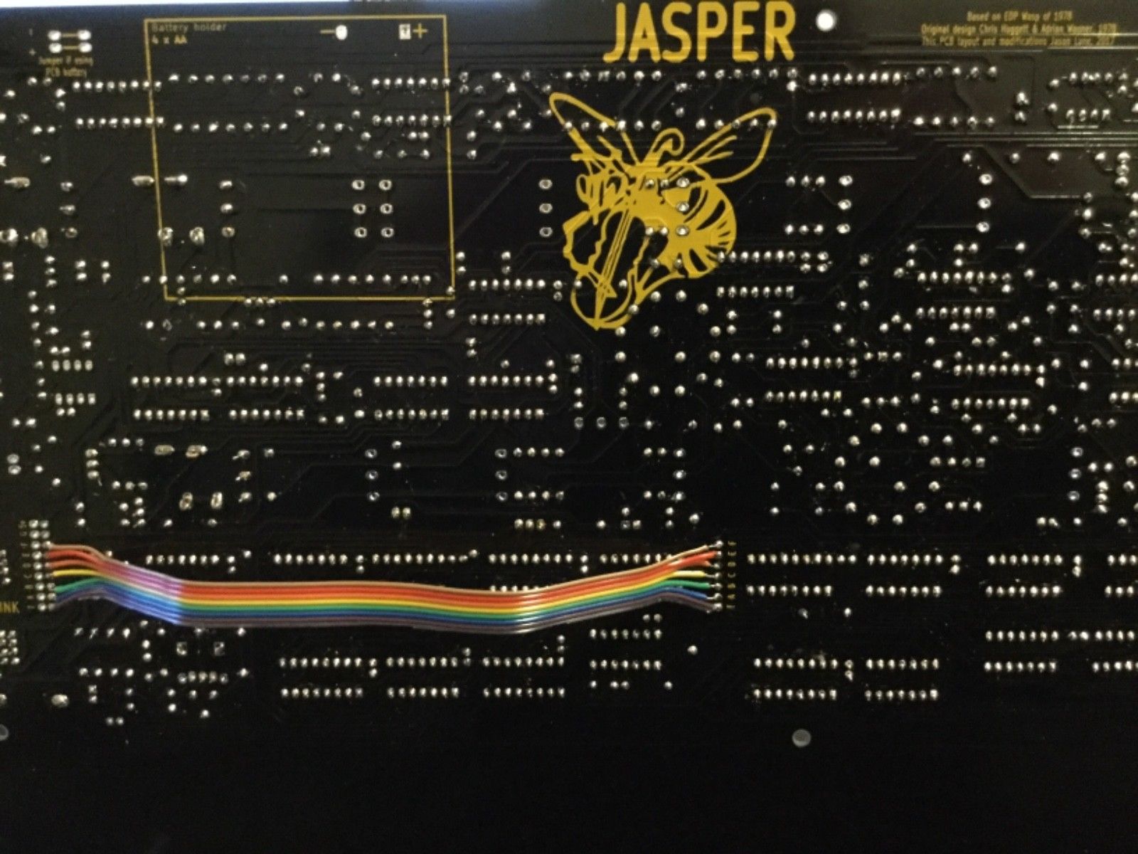 MATRIXSYNTH: Jasper Wasp Clone w/ Yellow Desktop Side Panels
