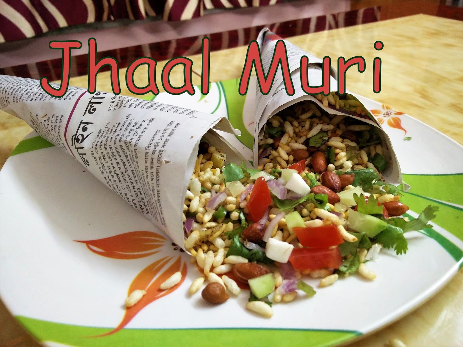 Jhal Muri, Spicy puffed rice