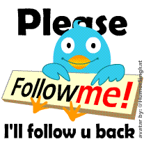 FOLLOW ME! Animated GIF ~ GIF avatar for twitter