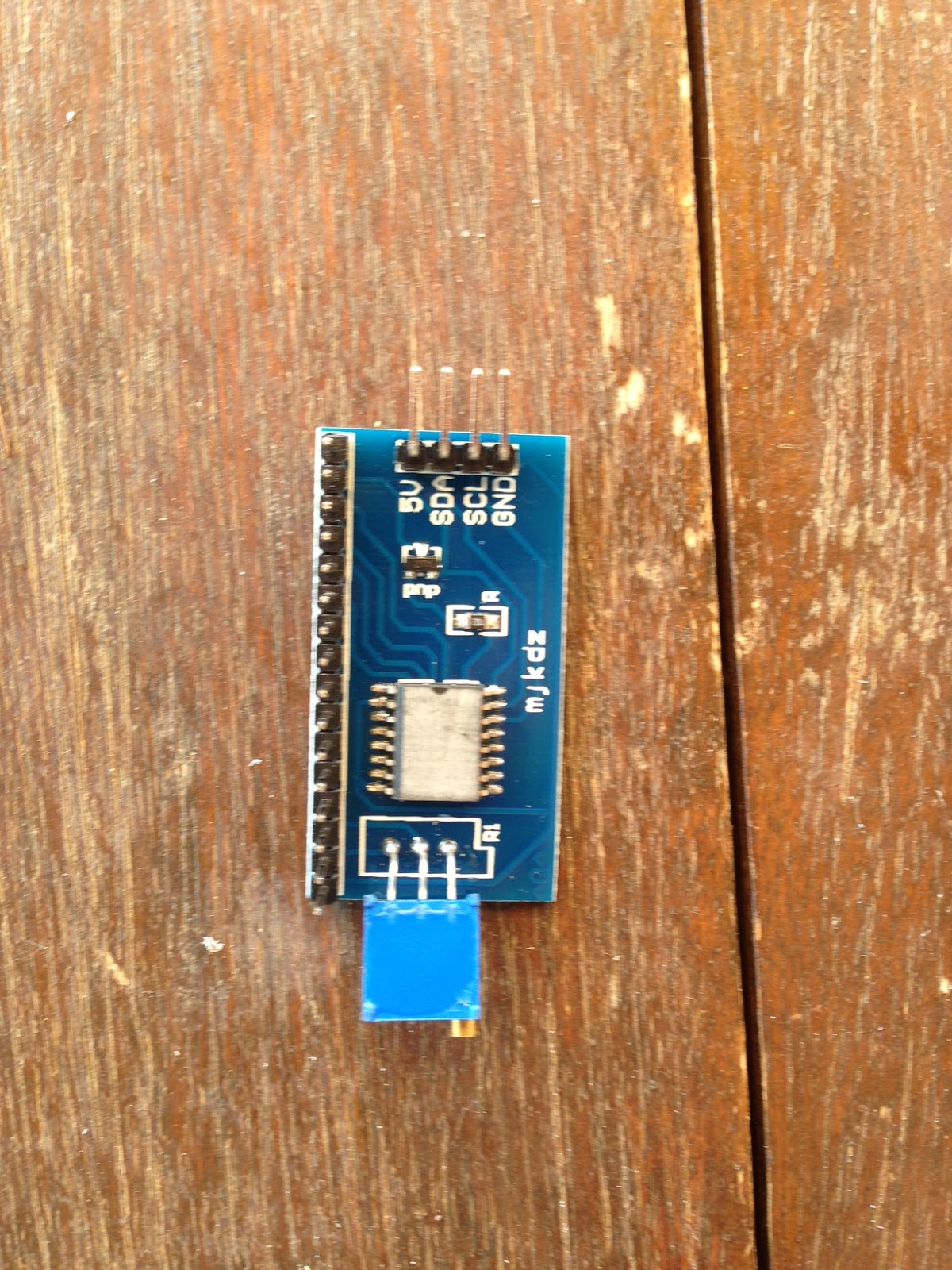 Using A 16x2 I2c Lcd Display With Esp32 Electronicslabcom