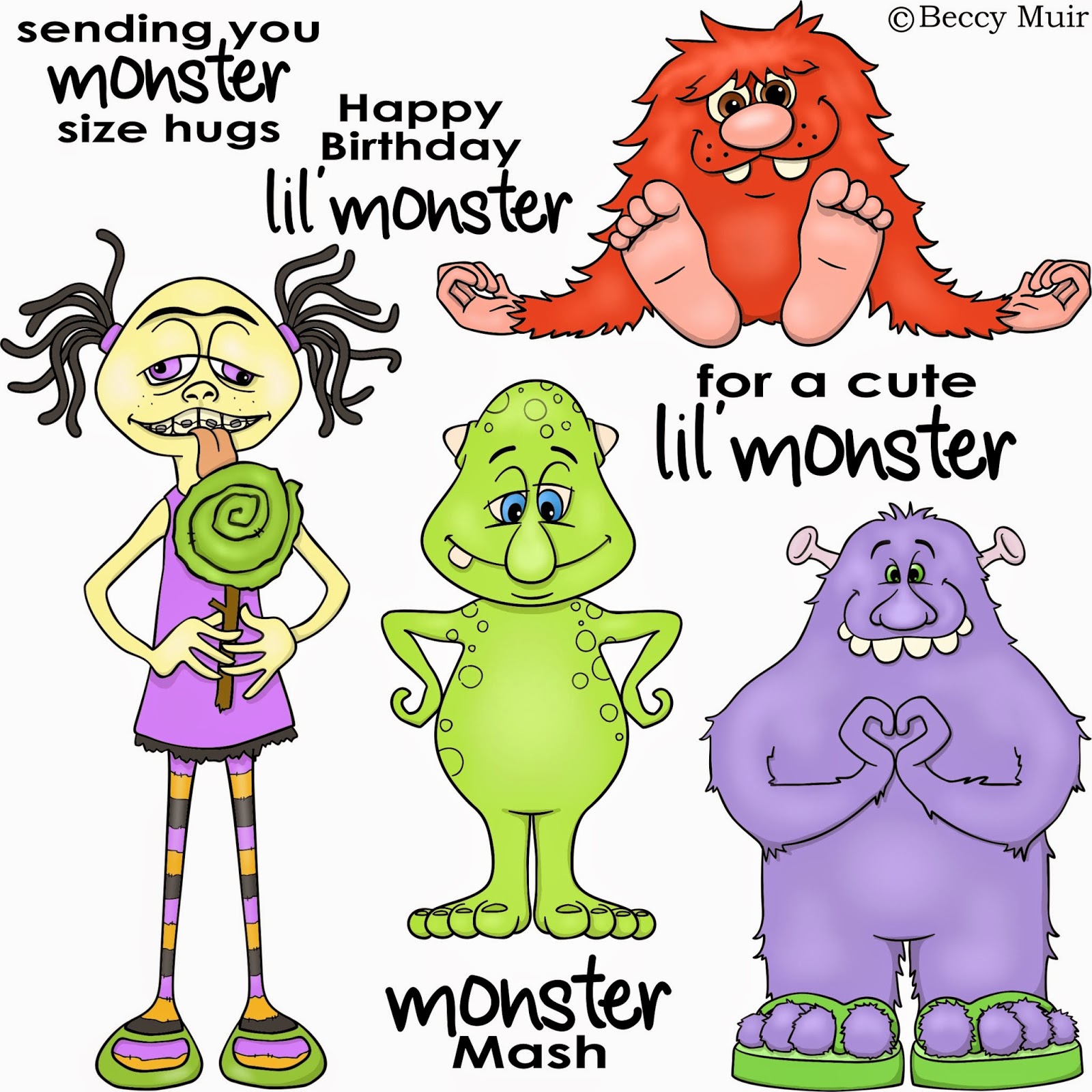 Created Just 4 U: Lil' Monsters
