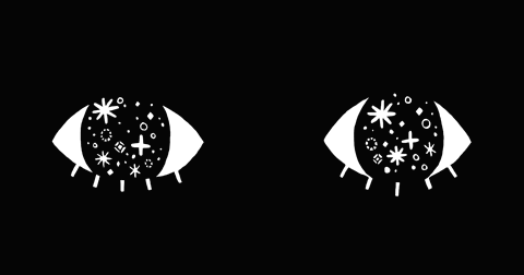 Introspectors by Gabriella Gilmore: Moça com estrelas nos olhos