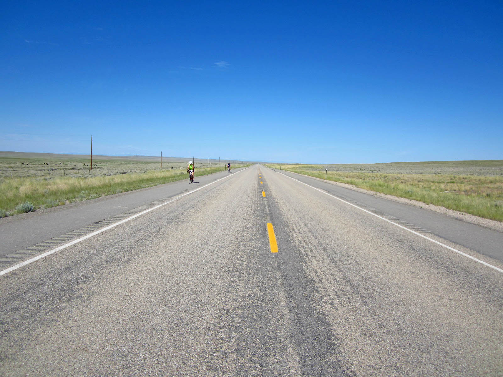 Terry's Ride Across America: Day 18 Casper, WY. 120 miles 2,660 ft climb