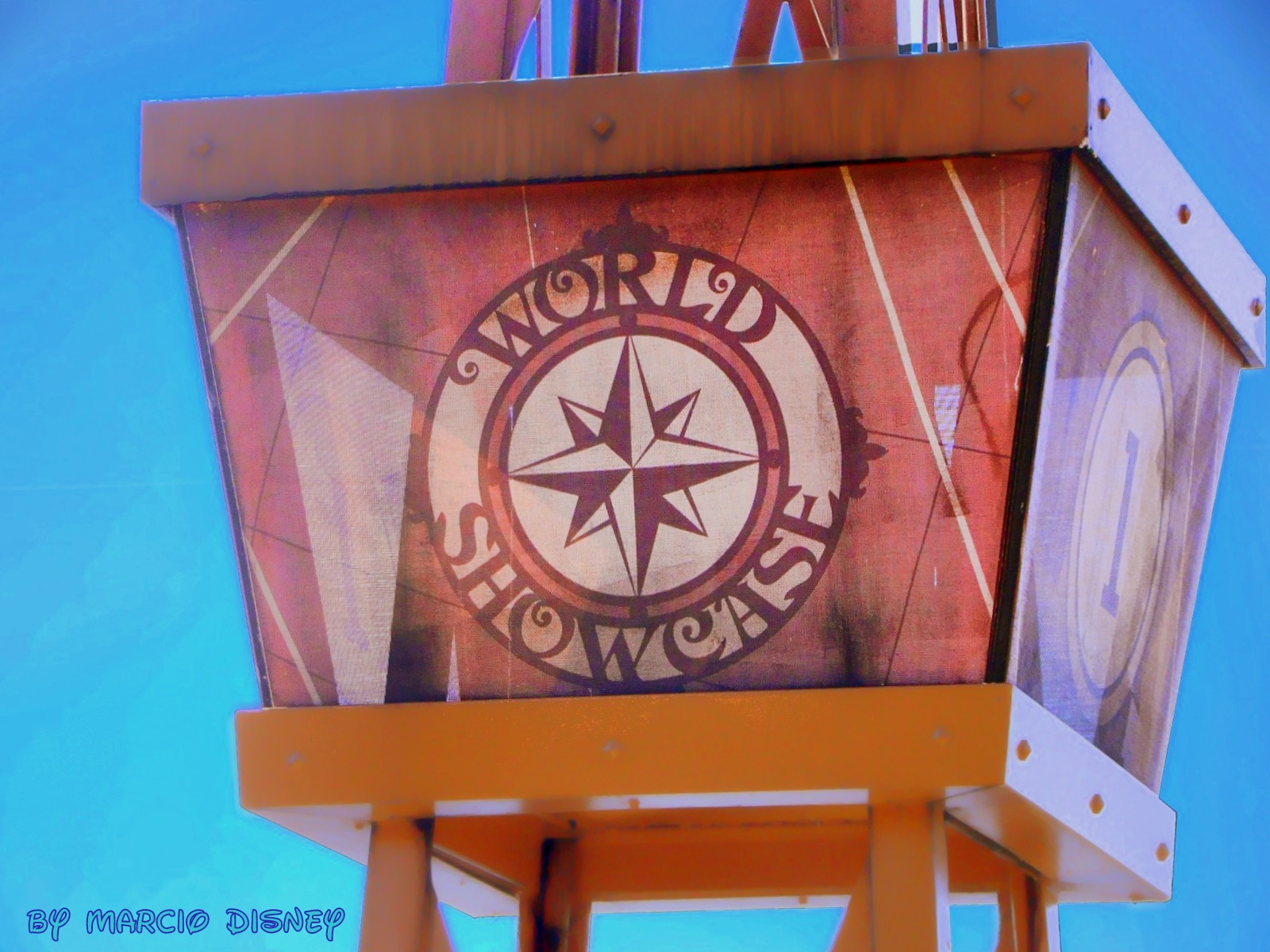 The Walt Disney World Picture of the Day: World Showcase Base's Torch ...