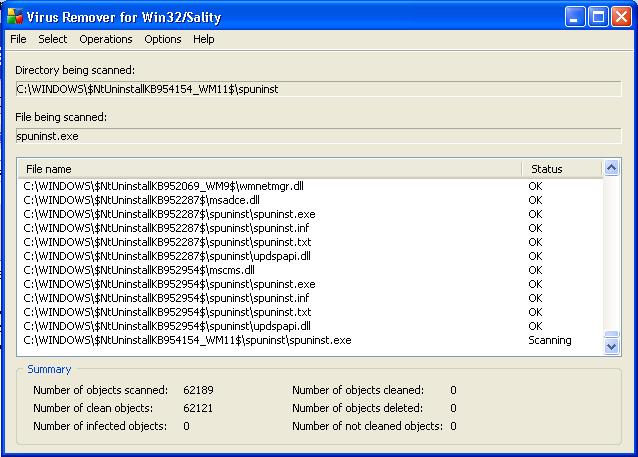Cara Cepat Mengatasi Virus WIN32/Sality Remover | ItsMeFurZy - Blog