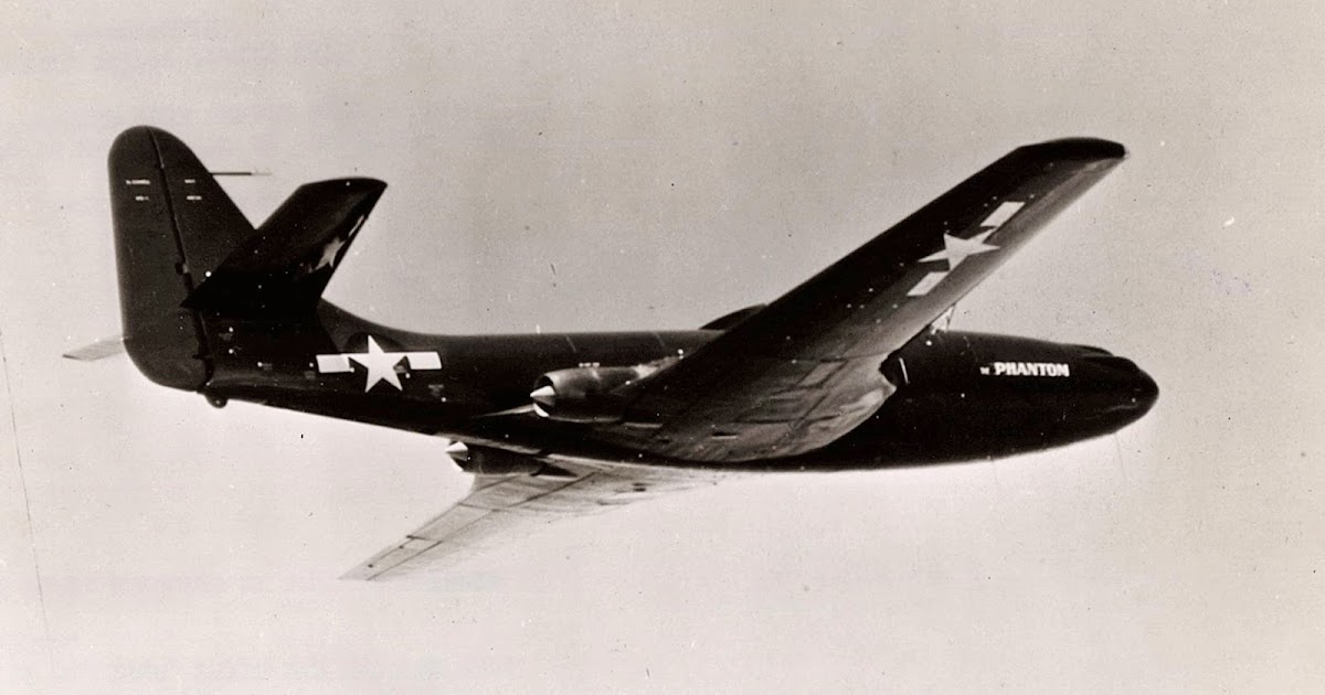U.S. Navy Aircraft History: McDonnell XFD-1 Phantom First Flight - One ...