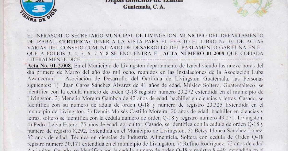 Garifuna Reality in Livingston "Labuga" Guatemala: Unfolding: Part 2