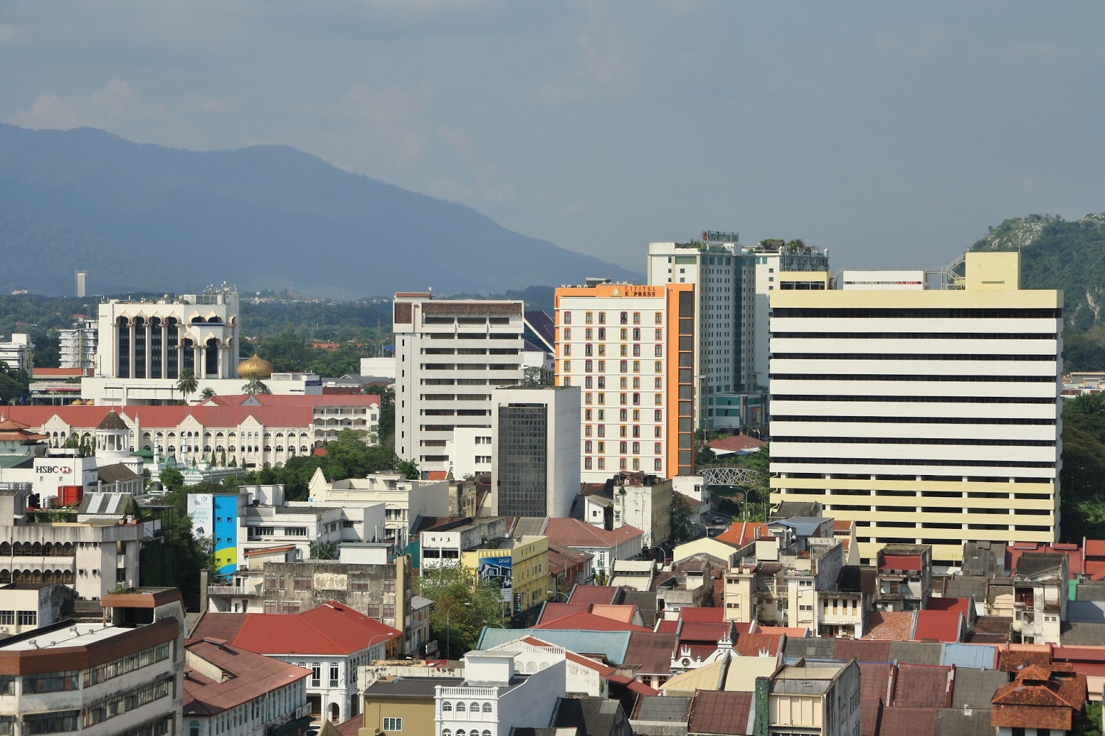 Images of Ipoh: Ipoh Skyline of January 2016