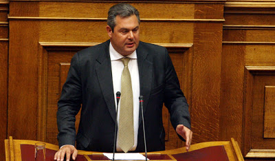 ΙΔΙΟΙΣ ΟΜΜΑΣΙ: Απάντηση Π.Καμμένου στη νέα θρασύτατη ομιλία του ...