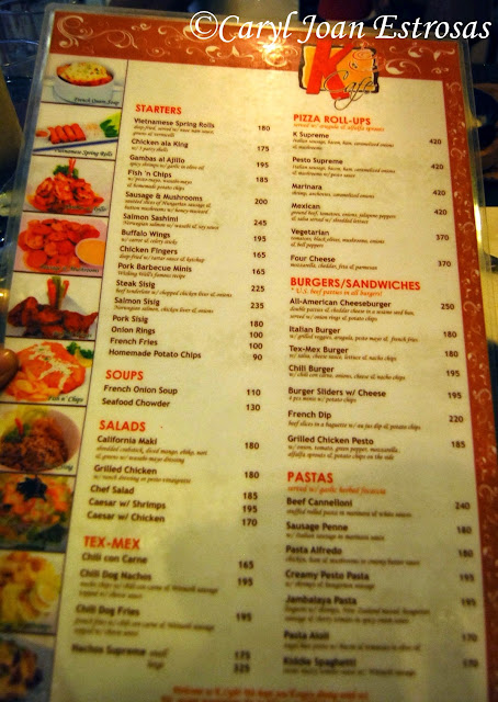 Cheesecakes and Smoothies for Dinner at K Cafe, Angeles City