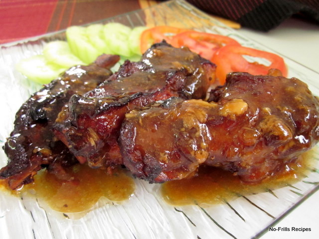 BBQ spare ribs ~ taste of the Orient