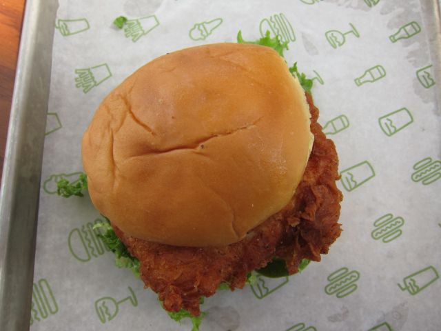 Review: Shake Shack - Chick'n Shack Sandwich | Brand Eating