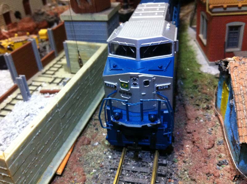 Rede Ferroviária Rio Seco S.A.: Locomotiva AC44i Frateschi Truques C ...