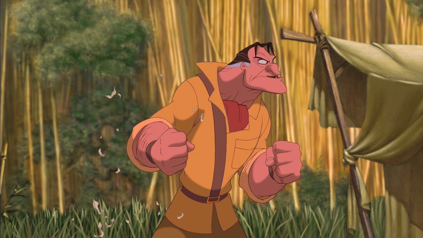 Tarzan Clayton Fight