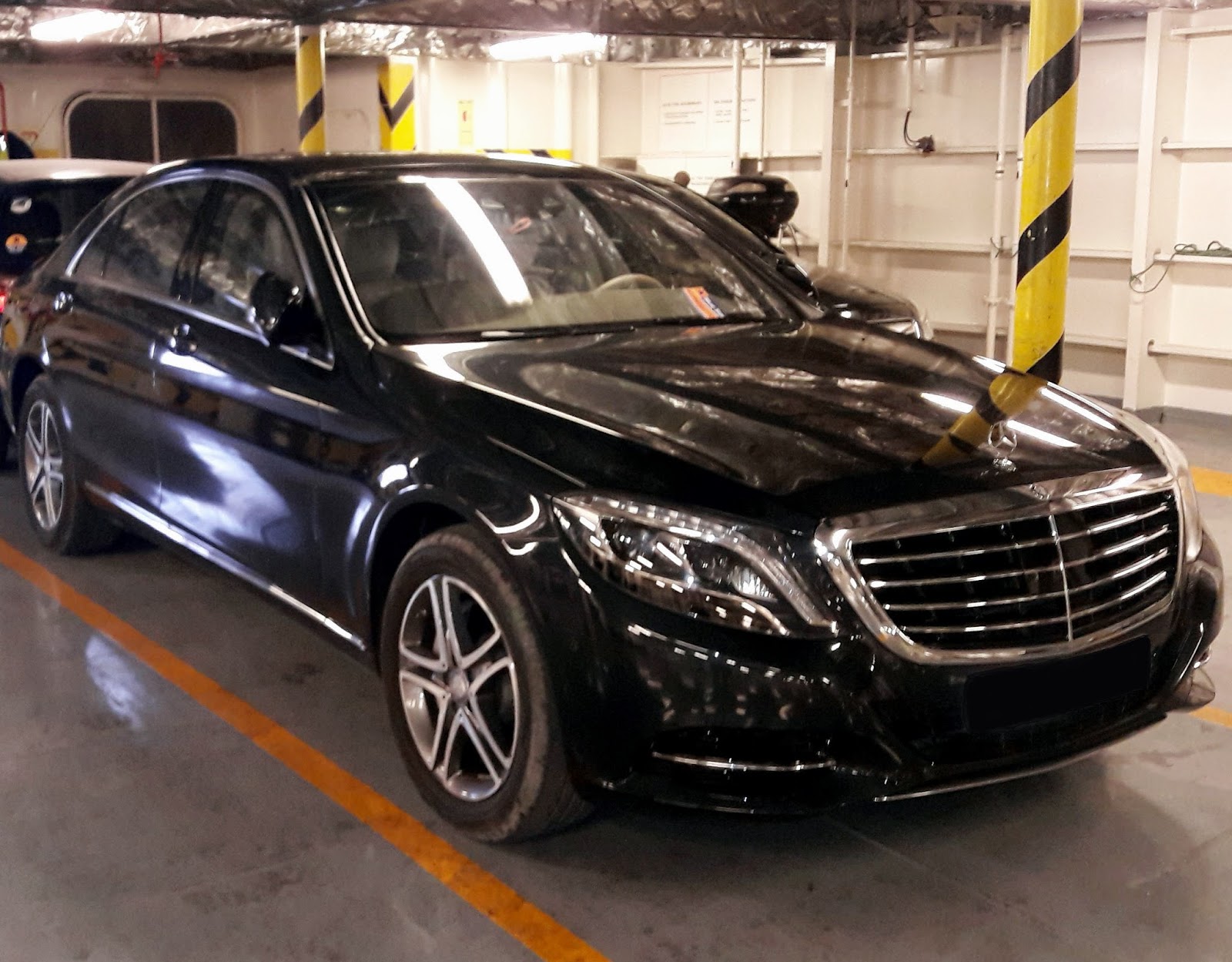 Mykonos Bulletproof Mercedes S-Class - Armed Security Services