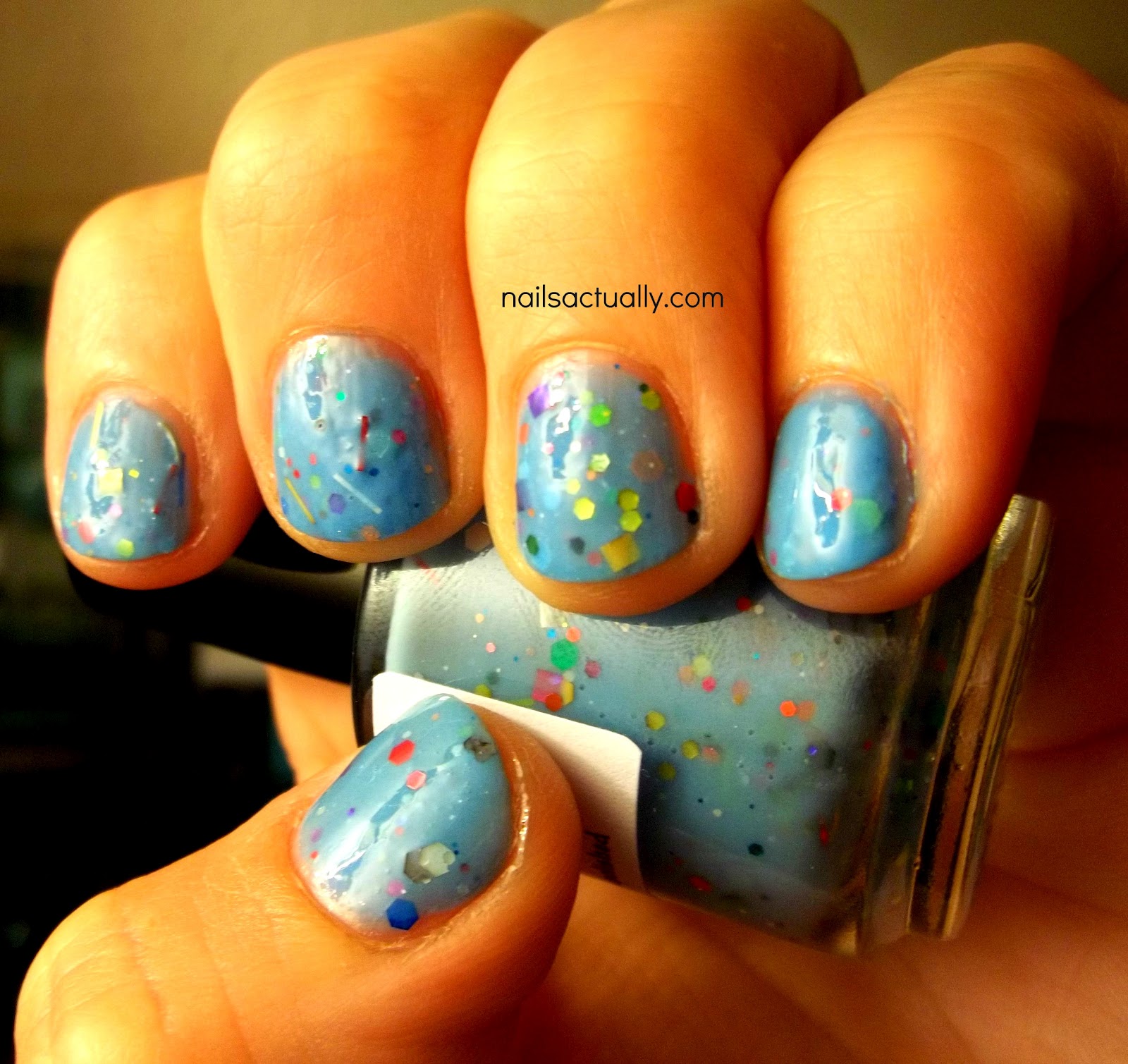 Nails Actually: Nail Mail from Pretty and Polished - Pool Party swatch...