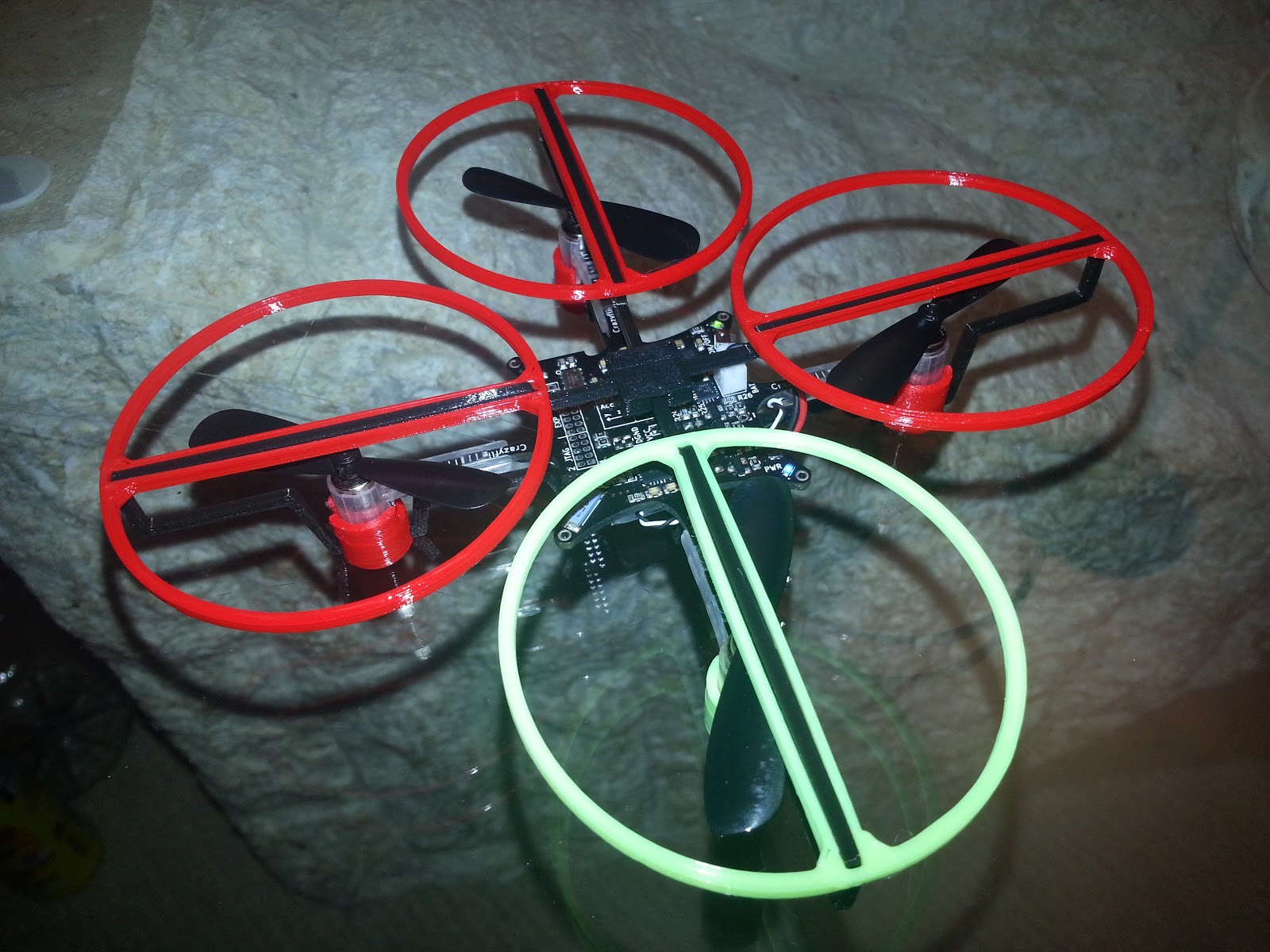 3D Printed Adventures: Crazyflie frame evolution