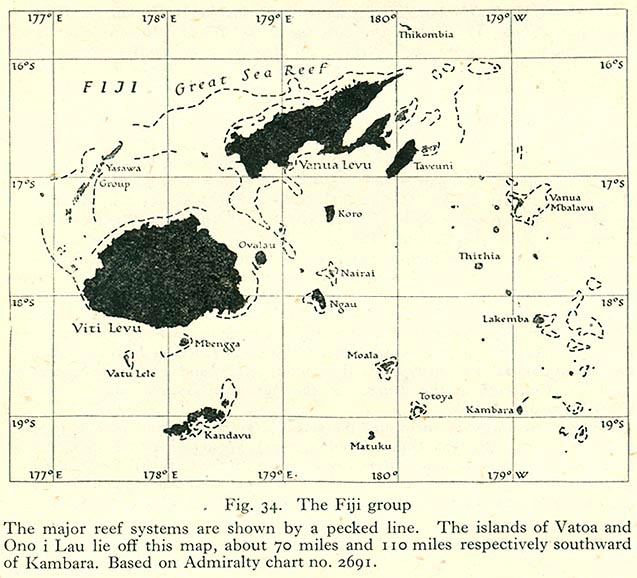 THE FIJI GROUP - DISTRICT BOUNDARIES