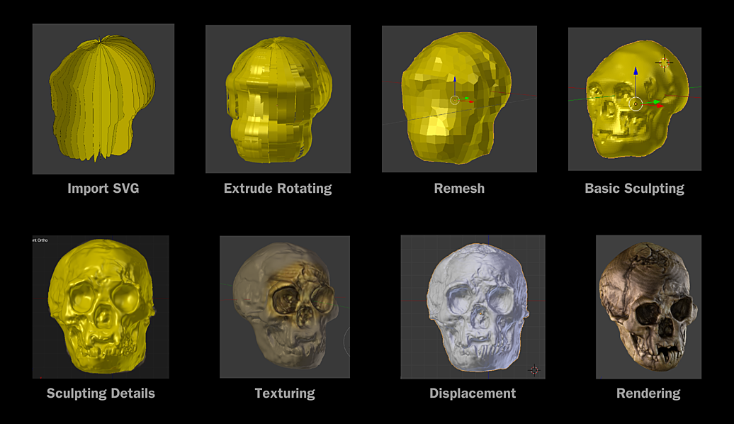 ATOR: Homo floresiensis - 3D forensic facial reconstruction of the "hobbit"