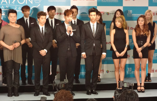 Everything About 2PM: [News] 'JYP Nation in Japan’ press conference ...