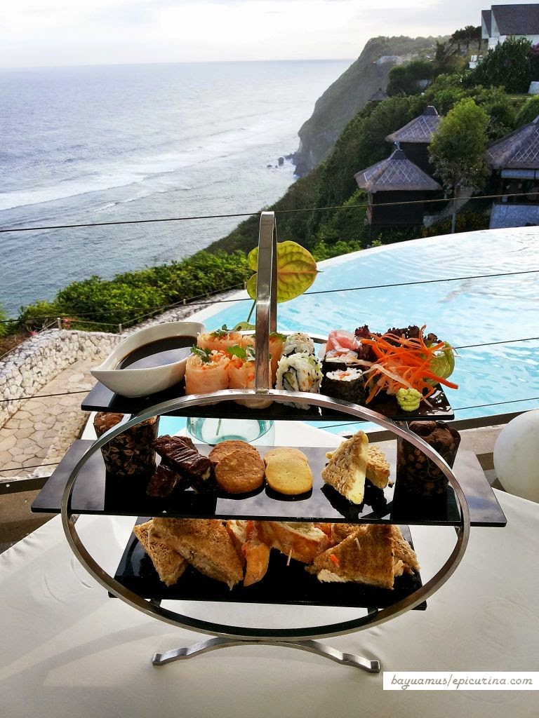 Epicurina - Bali Food Adventure Blog: Amazing High Cliff Tea at Karma ...