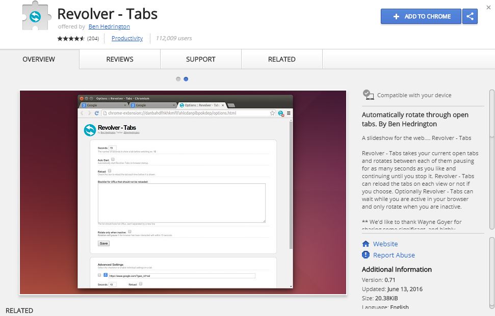 Siripong Siriwan: โปรแกรมตั้งเวลา เปลี่ยนหน้าเว็บ อัตโนมัติ Revolver ...