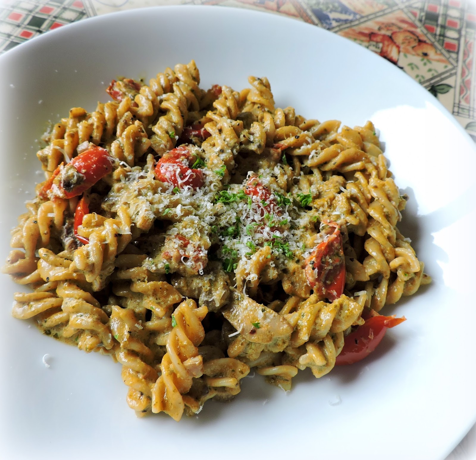 One Pan Pesto Fusilli | The English Kitchen