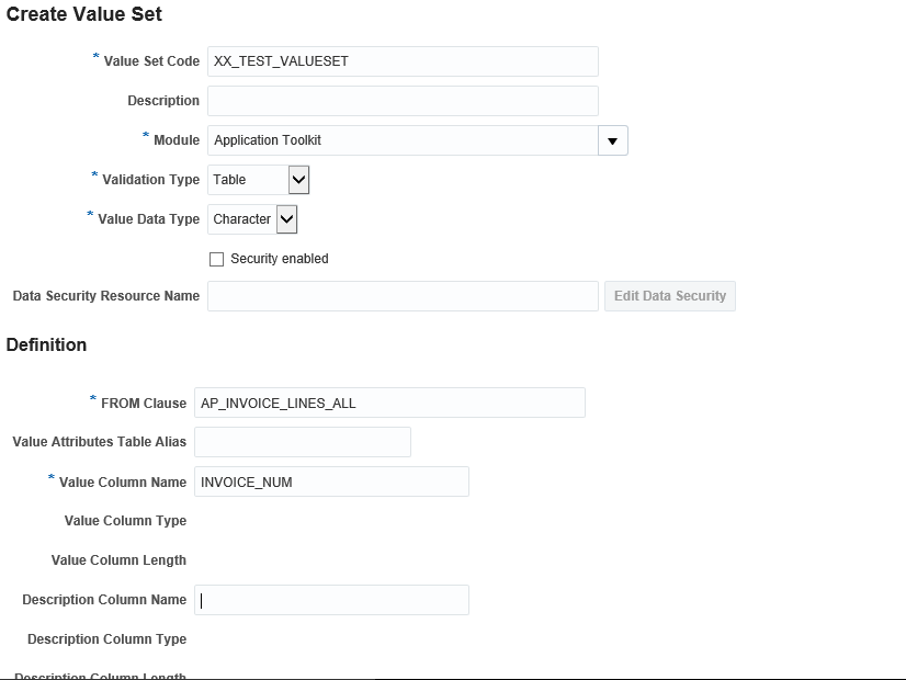 Oracle Application S Blog Creating Value Set In Oracle Fusion