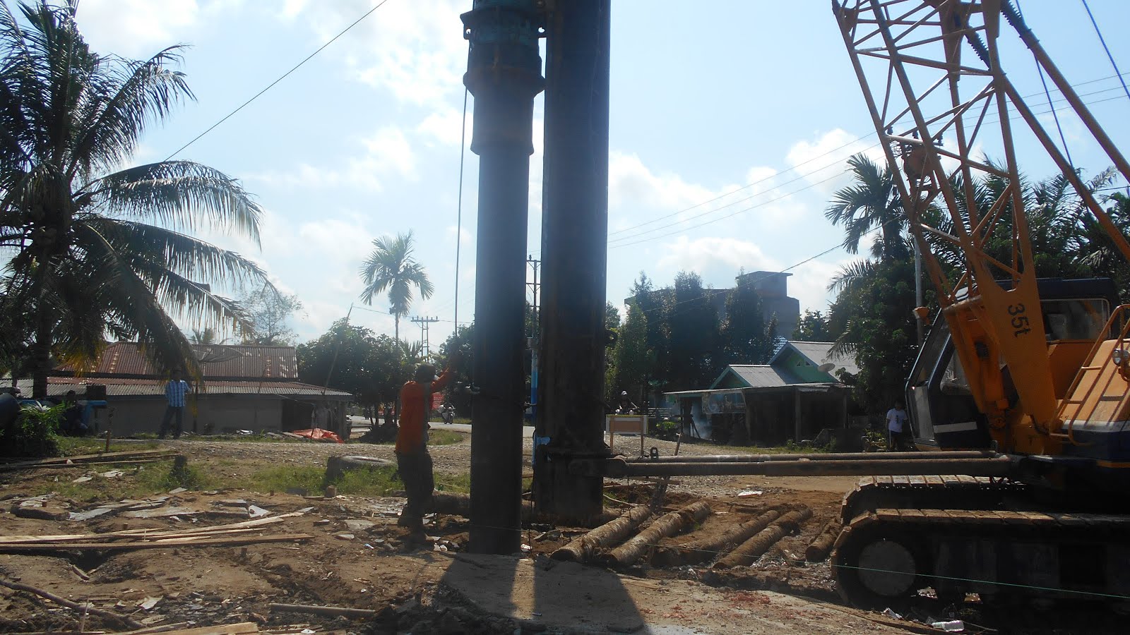 CIVIL ENGINEERING: K3 Dalam Pemancangan Tiang Pancang