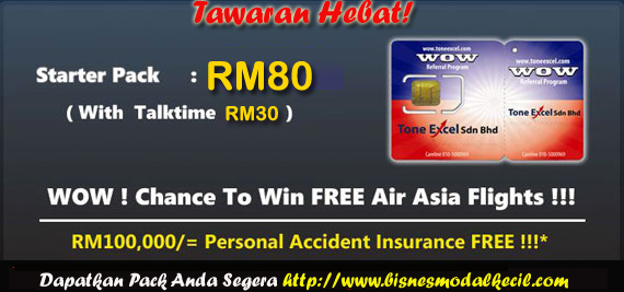 Prepaid Tunetalk - ToneExcel Sim Cards